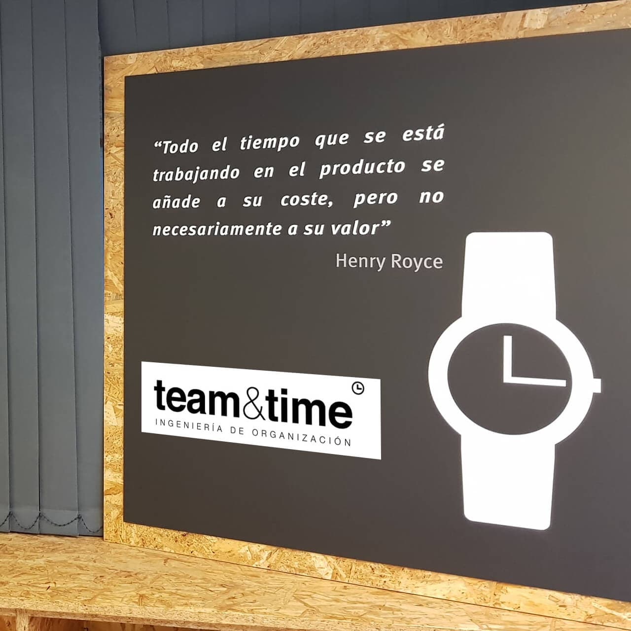 Optimización de procesos por la metodología LEAN - Team&Time